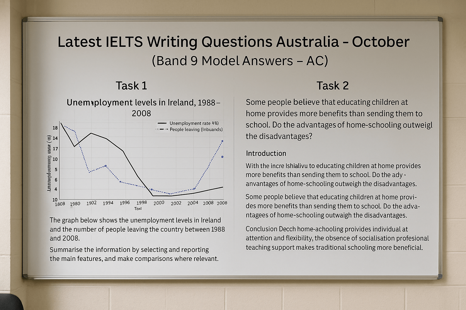 Latest IELTS Writing Questions 2025 – Band 9 (AC)