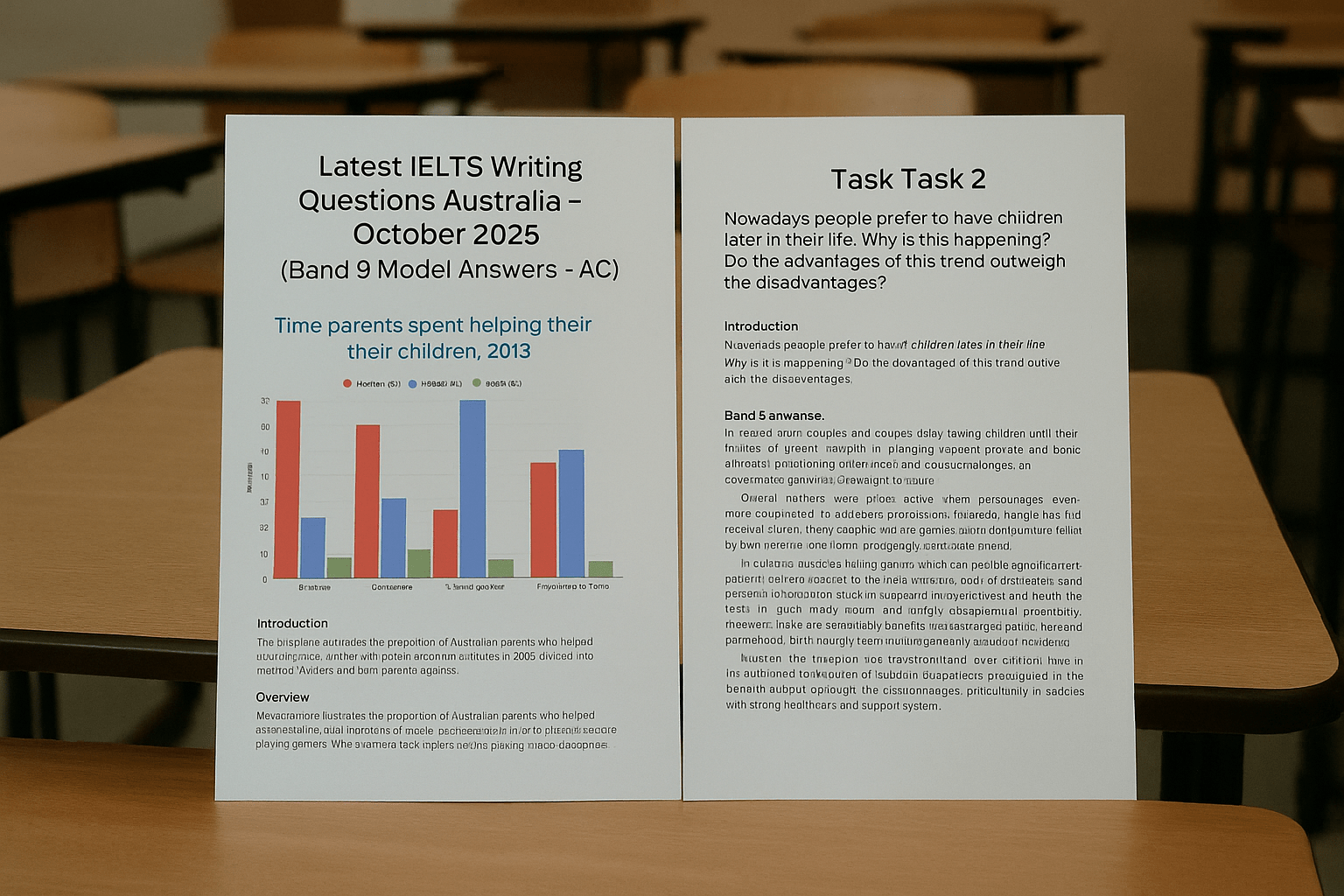 Latest IELTS Writing Questions 2025 – Band 9 (AC)